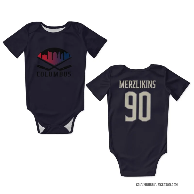 Elvis Merzlikins Bodysuit | Authentic Columbus Blue Jackets Elvis ...