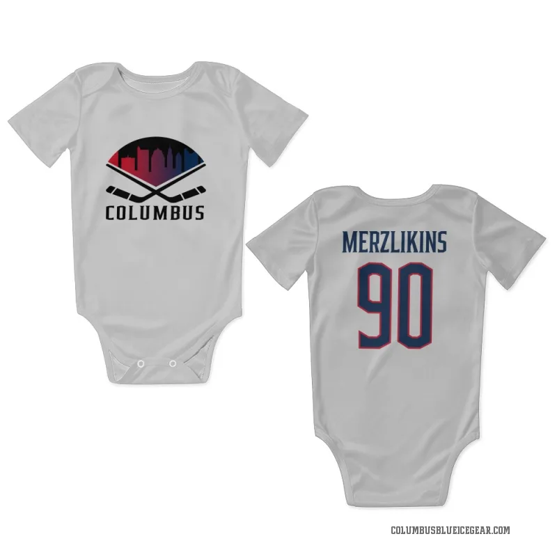 Elvis Merzlikins Bodysuit | Authentic Columbus Blue Jackets Elvis ...